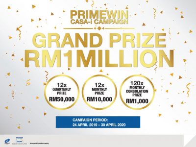 MBSB Bank’s PrimeWin CASA-i Campaign Rewards You For Saving