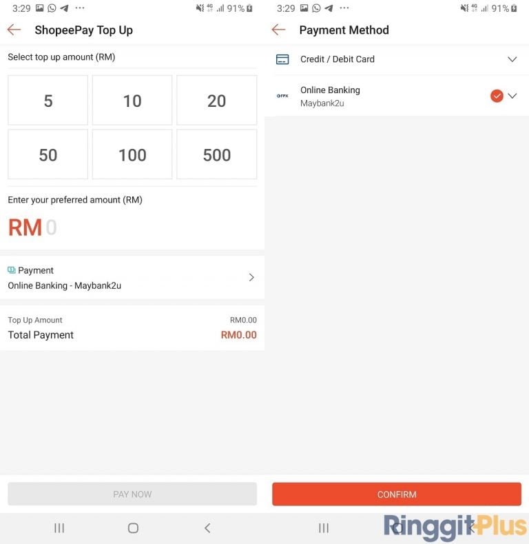 ShopeePay Now Accepts Debit And Credit Card Top Ups