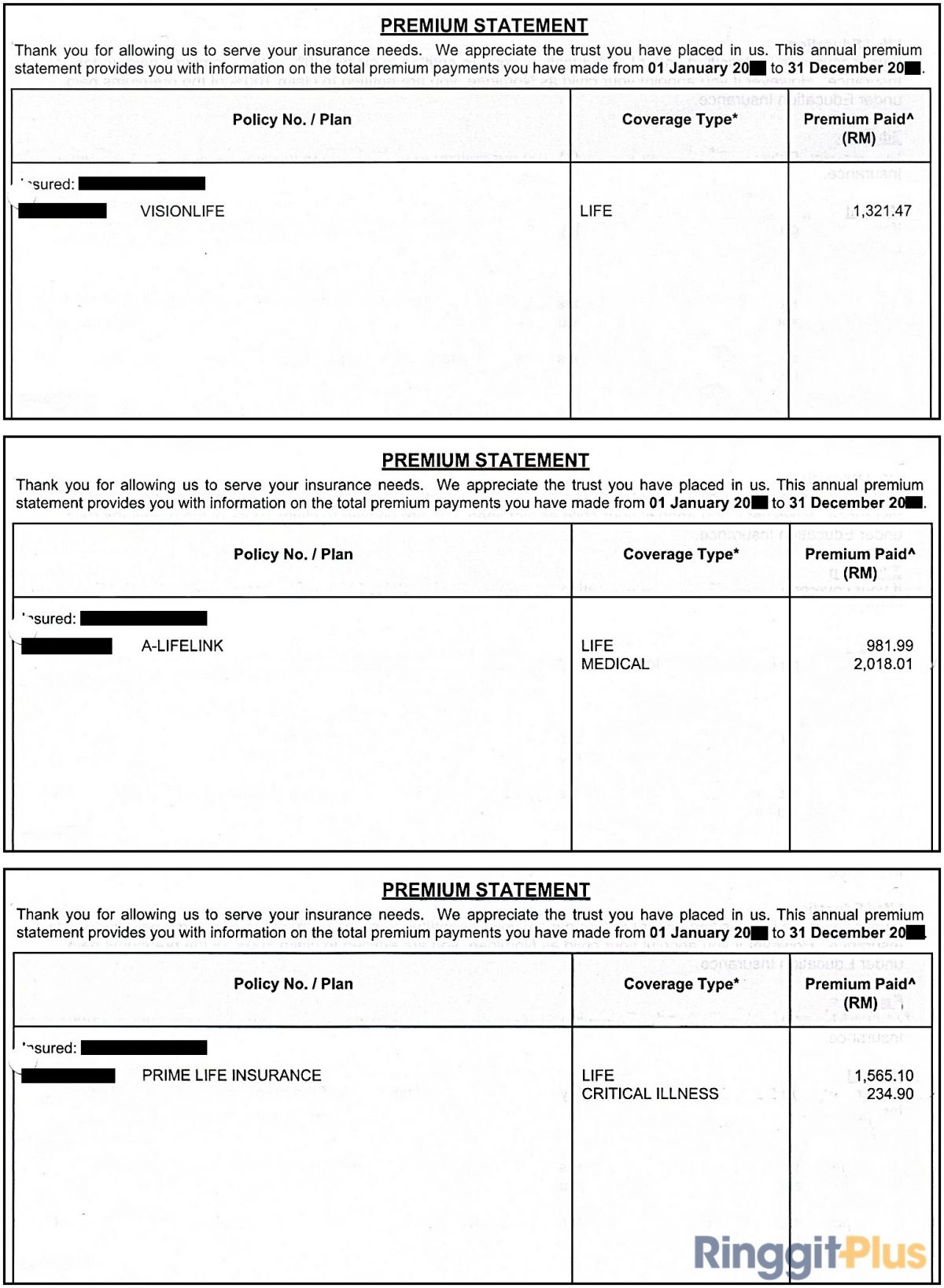 Cara Menuntut Pelepasan Cukai Pendapatan Untuk Premium Insurans Anda