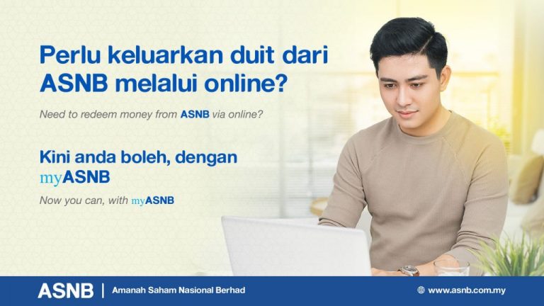 You Can Now Redeem Your ASNB Units Online Via myASNB