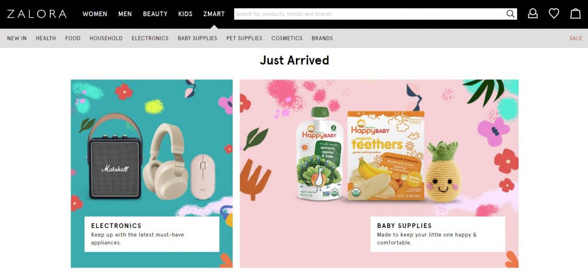 Zalora Begins Offering Electronics And Baby Supplies As Items For Sale
