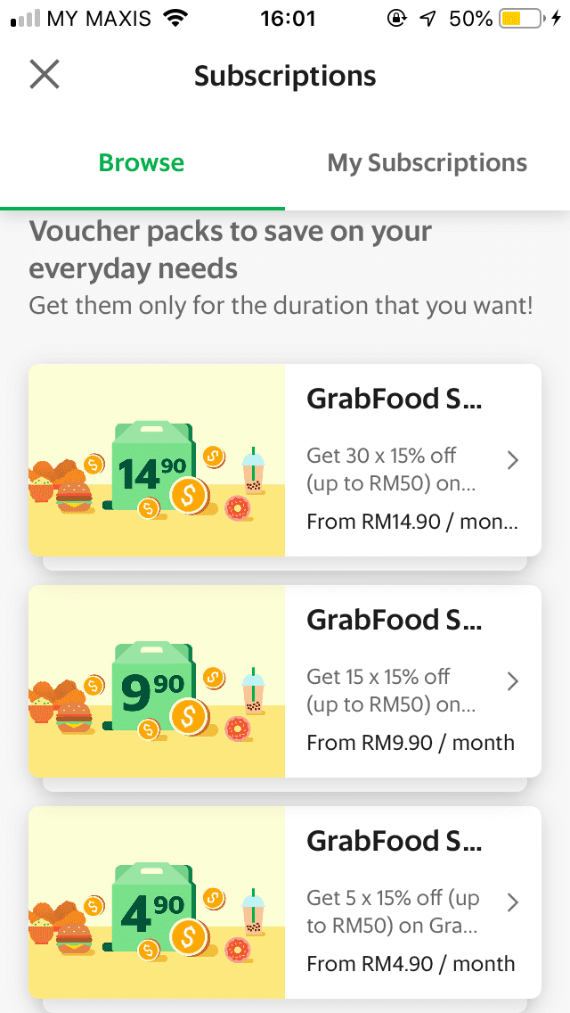 Grab Introduces GrabFood Signatures Value Packages Starting From RM4.90 ...