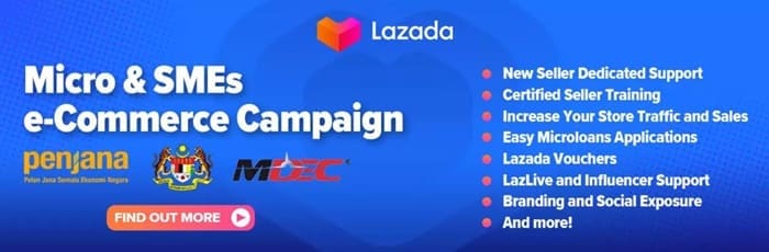Lazada Supports 30,000 MSMEs Through Government’s E-Commerce Campaign