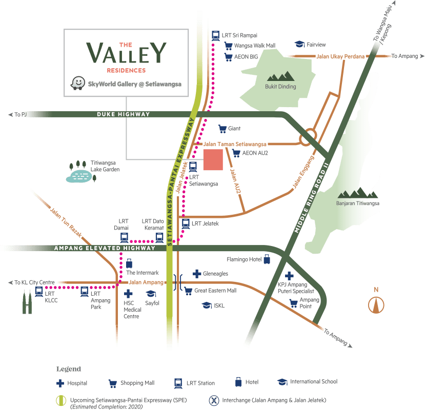 Experience Nature And Urban Landscapes In The Valley Residences