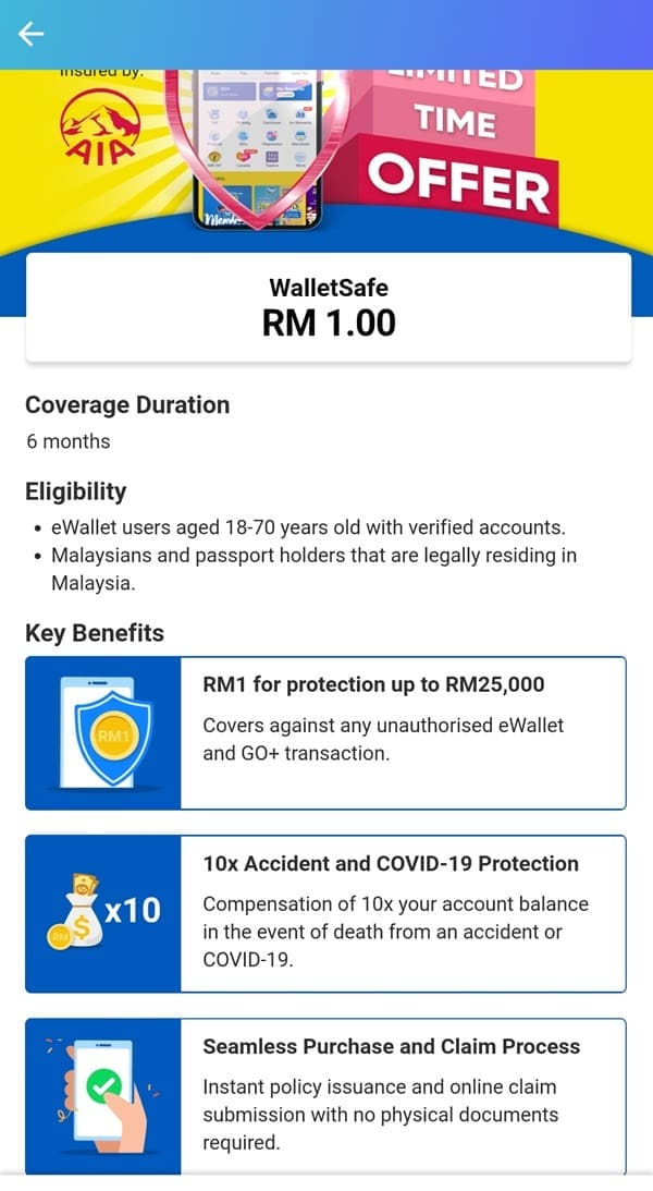 TNG eWallet Introduces WalletSafe, An Insurance Plan To Protect Your ...