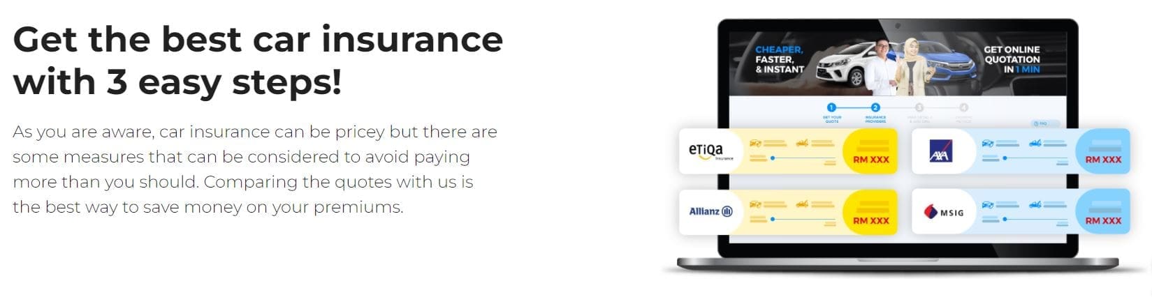 Save Up To RM1,000 On Car Insurance With PolicyStreet