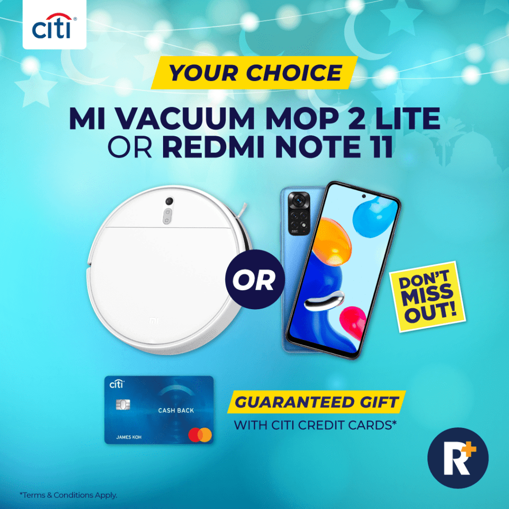 Apply & Get Rewarded With RM600 Touch n’ Go, Mi Robot Vacuum, RM200 ...