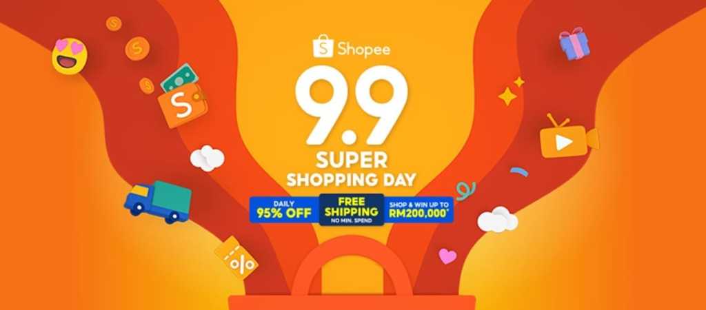 Shopee 9.9 Super Shopping Day Sale Kicks Off Today, Offering Various Vouchers & Cash Prizes