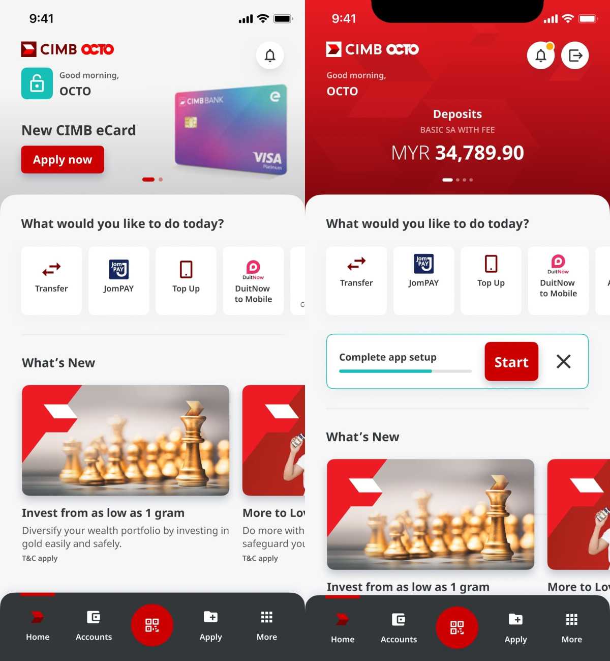 CIMB Launches New Mobile Banking App, CIMB Octo