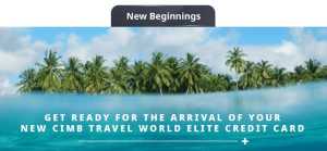 CIMB To Launch Three All-New CIMB Travel Credit Cards On 21 October ...