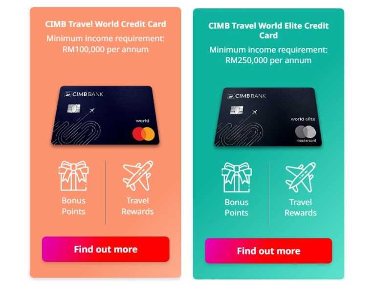 CIMB Opens Application For New CIMB Travel Cards, Reveals Cardfaces And ...