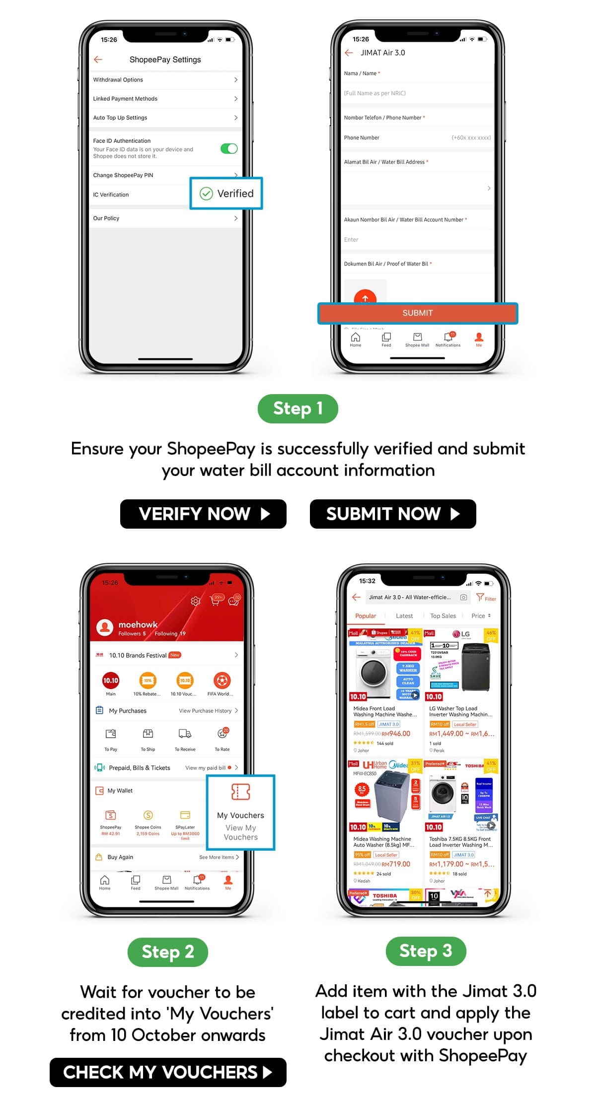 Jimat Air 3.0 Campaign Offers Up To RM150 Discount For Water-Efficient ...