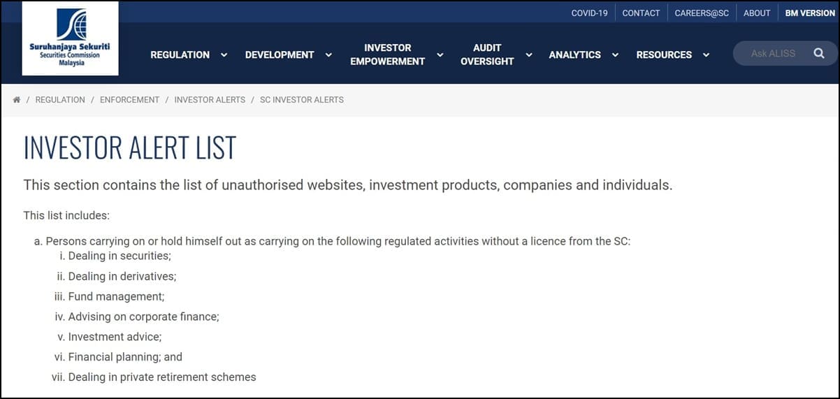 Securities Commission Warns Against Influencers, Investment Gurus Who ...