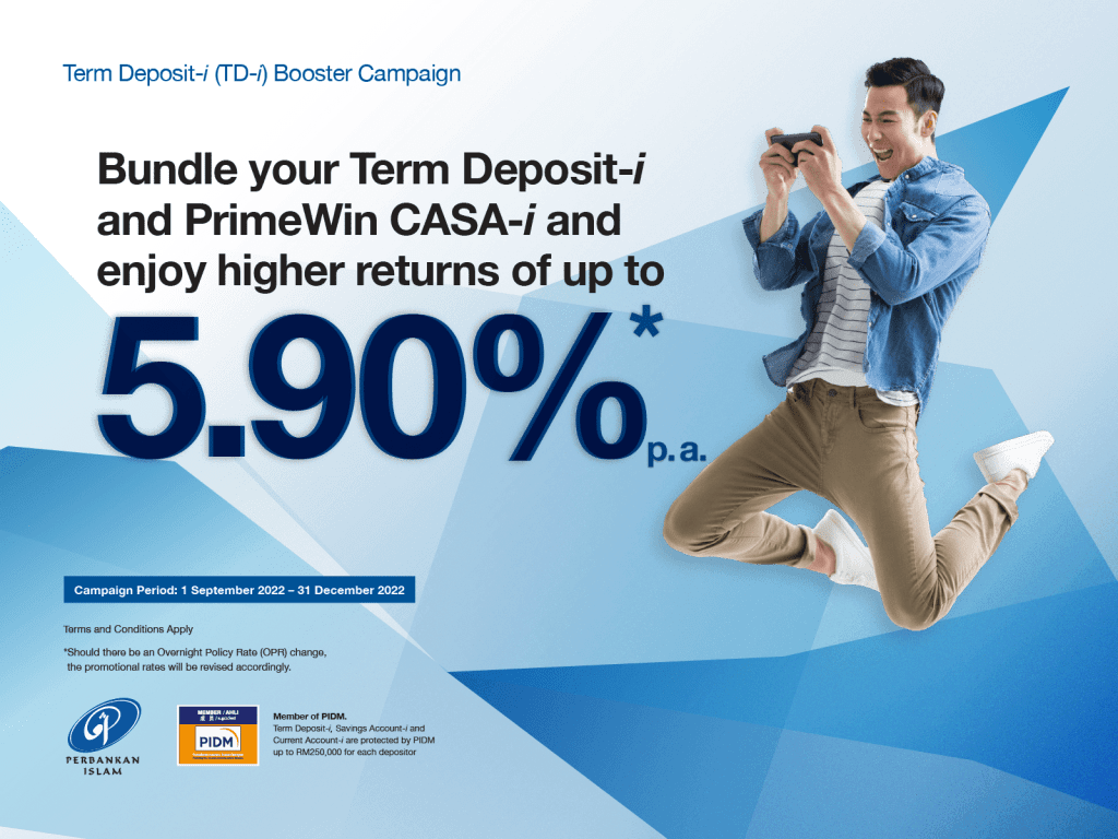 Boost Your Savings With Returns Of Up To 5.90% p.a. For Your Term Deposit
