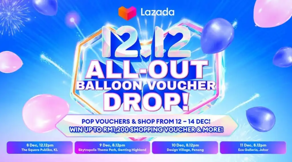 Lazada Officially Launches 12.12 Sale, Offers Irresistable Deals For Exciting Year-End Shopping ...