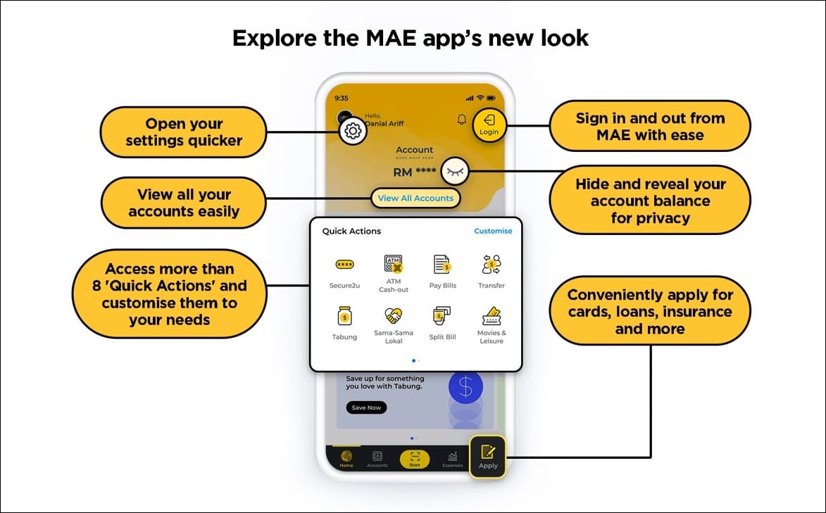 Maybank Updates MAE App User Interface For Enhanced Mobile Banking ...