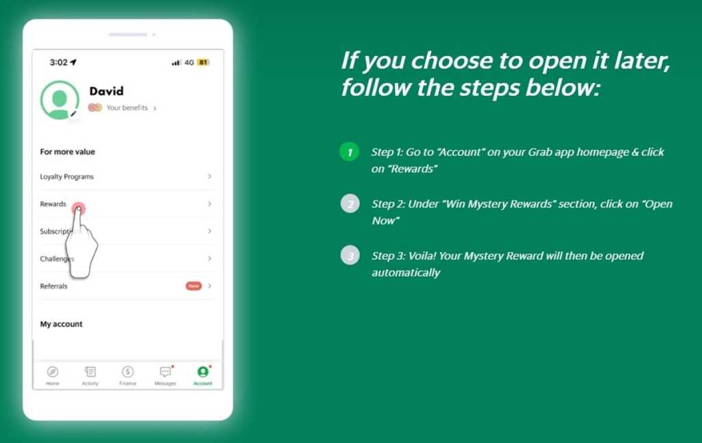 GrabRewards Soon To Offer Mystery Rewards For In-Store, Online GrabPay ...