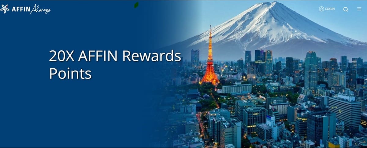 Affin Bank Campaign Offers 20x AFFIN Rewards Points For Travel-Related ...