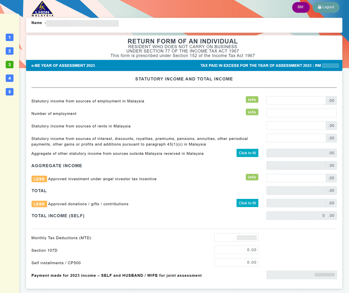 Malaysia Personal Income Tax Guide 2024 (YA 2023)