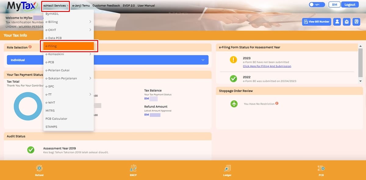 Malaysia Personal Income Tax Guide 2024 (YA 2023)