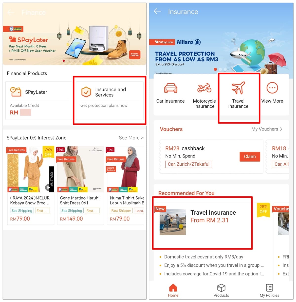 SeaMoney Partners With Allianz To Launch Travel Insurance On Shopee