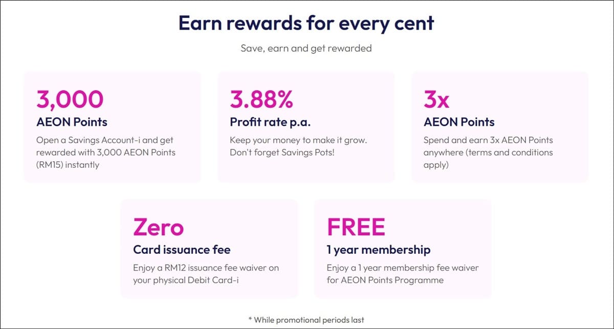 AEON Bank Is Live Ahead Of 26 May Official Launch, Offers 3.88% p.a ...