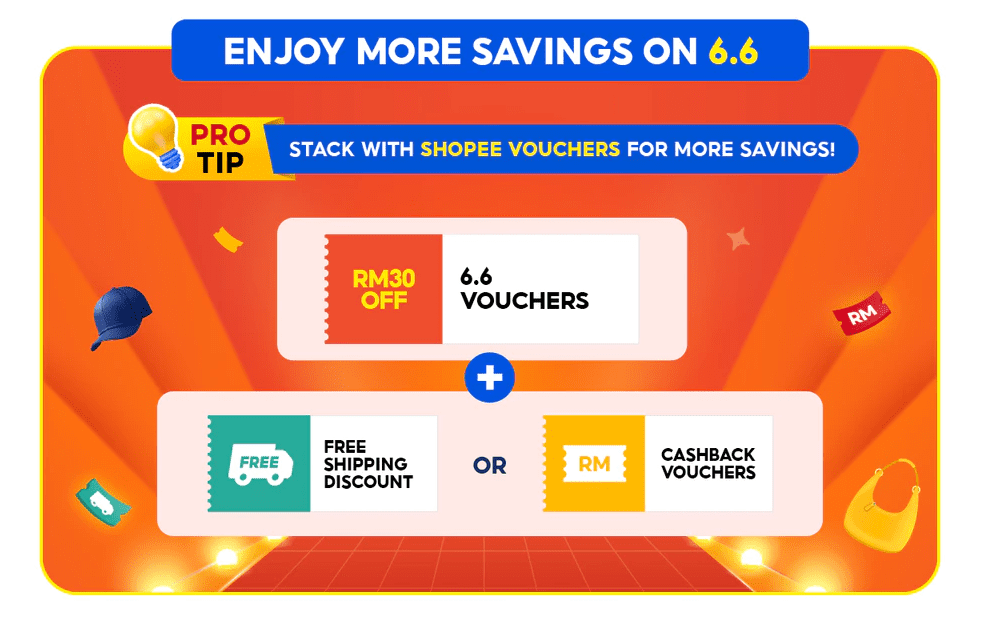 Bank Voucher Codes For Lazada, Shopee 6.6 Sale 2024 For More Savings