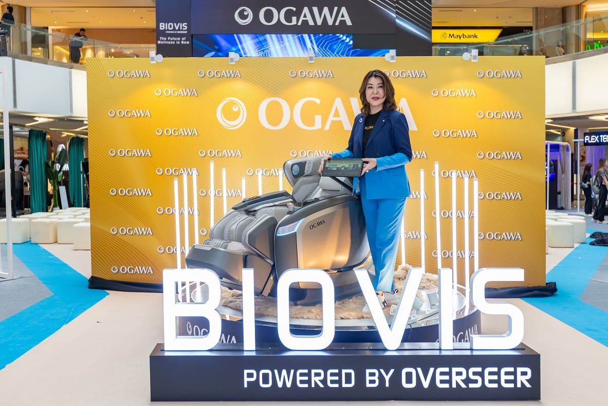 OGAWA Malaysia Unveils AI-Powered BioVis Massage Chair