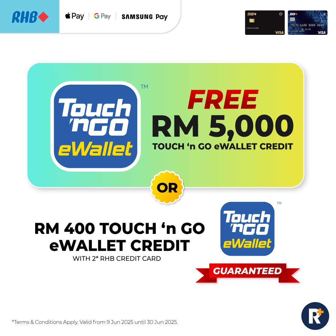 Cash Galore! Take Home Touch ‘n Go eWallet Credits On Unbox This Week