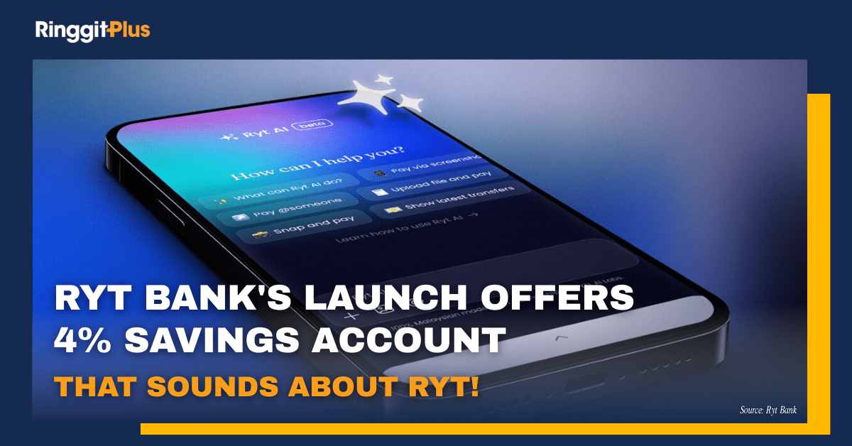 Ryt Bank Launches 26 Aug With 4% P.A. Savings Promotion