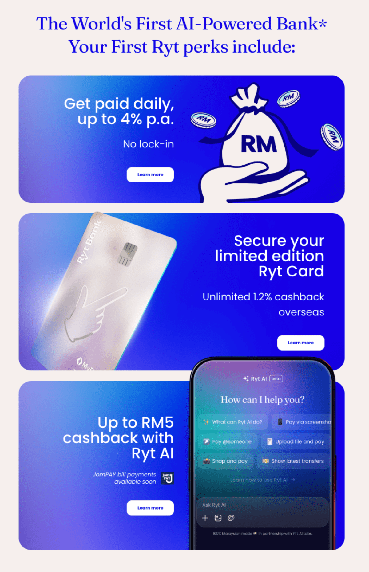 Ryt Bank Launches As Malaysia’s First AI-Powered Bank