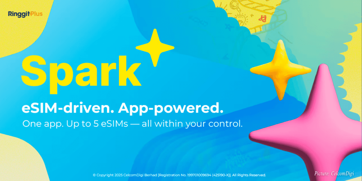 CelcomDigi’s Spark Offers 5G eSIM Plans From RM15 A Month