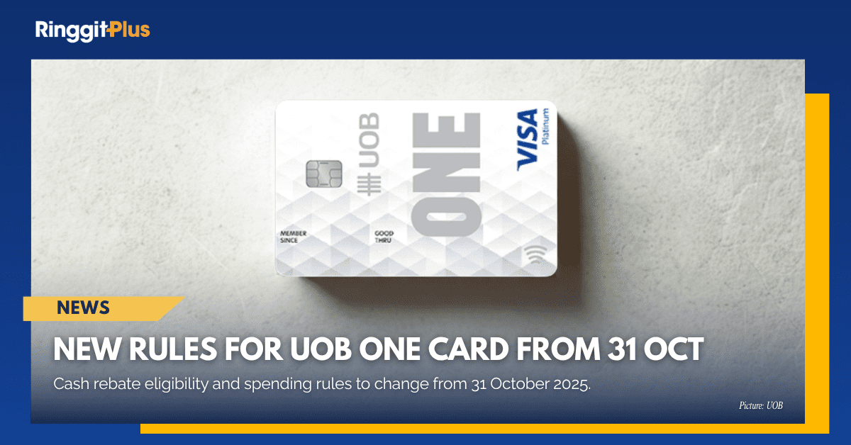 UOB Updates Terms For ONE Card, Adjusts Cash Rebate Eligibility, Usage ...