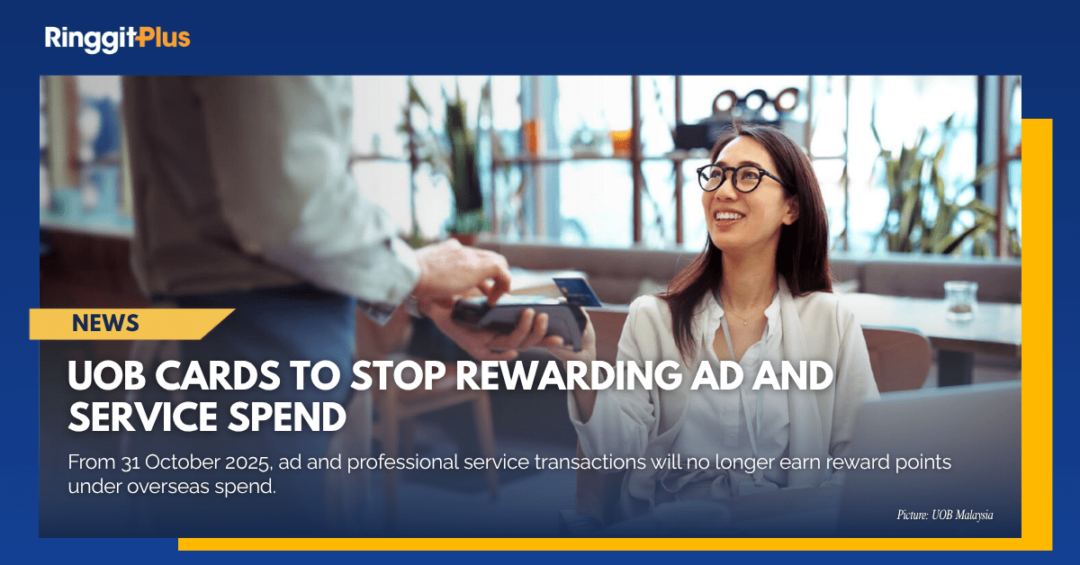 UOB Revises Rewards Terms for PRVI Miles, Premium, and Lady’s Cards