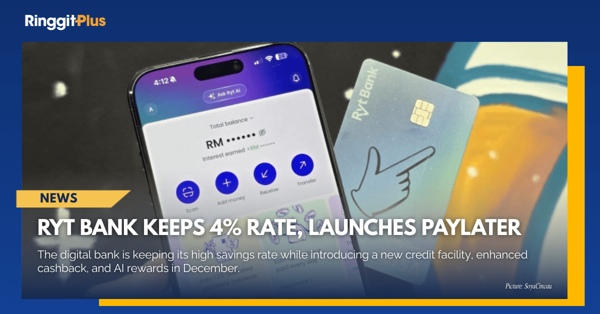 Ryt Bank Offers 4% Savings Rate and More