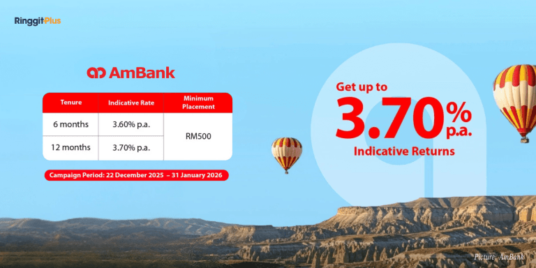 AmBank Islamic MTIA-i Promotion Offers Indicative Rates Of Up To 3.70% P.A.