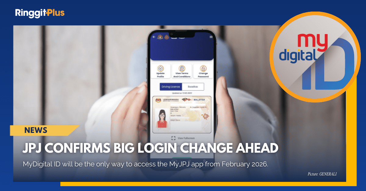 MyDigital ID To Be Sole Login Method For JPJ App