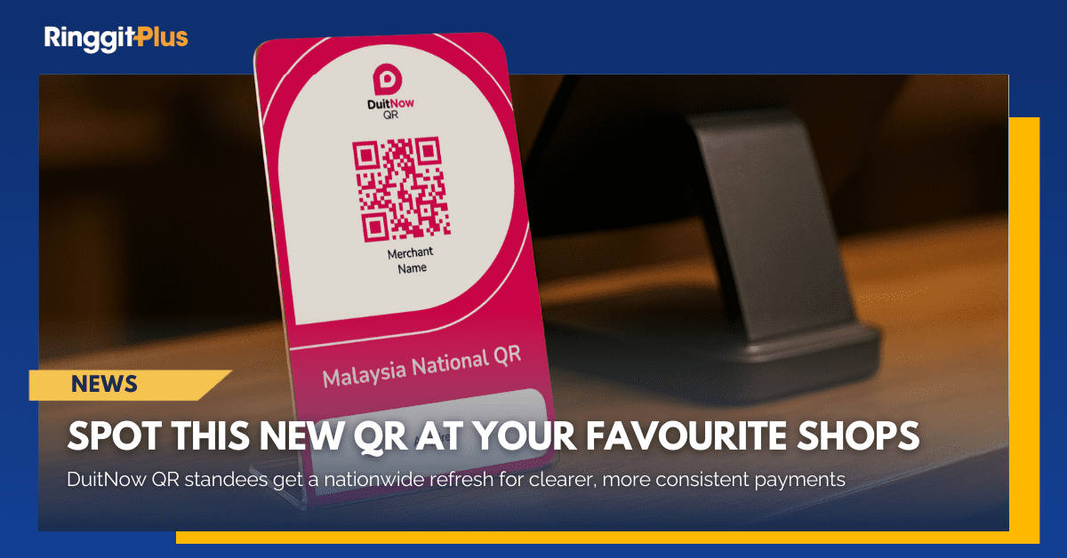 DuitNow QR Standee Receives A New Look Nationwide