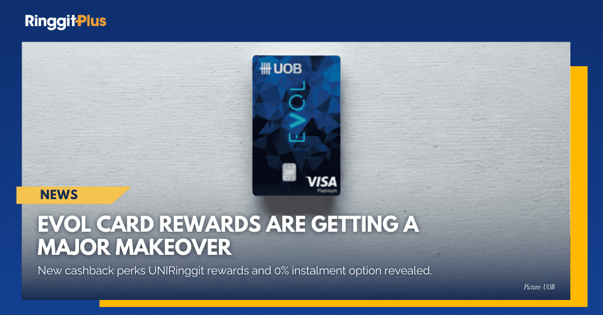 UOB EVOL Card To Introduce New Cashback And UNIRinggit Features In 2026
