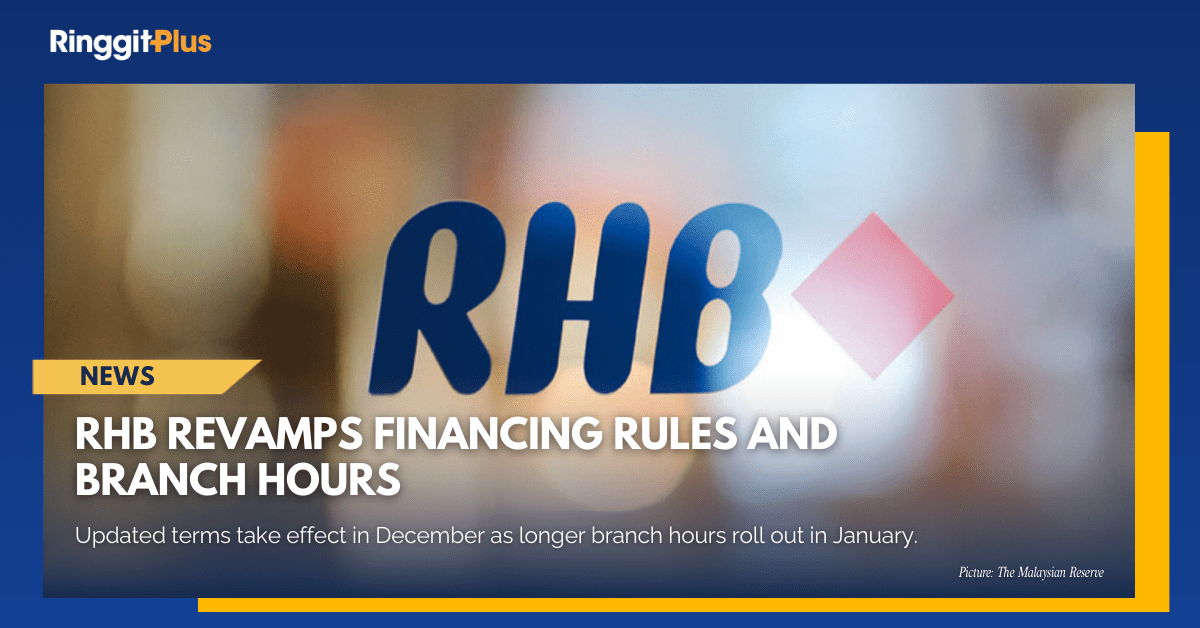 RHB Updates Personal Financing Terms Ahead Of 2026