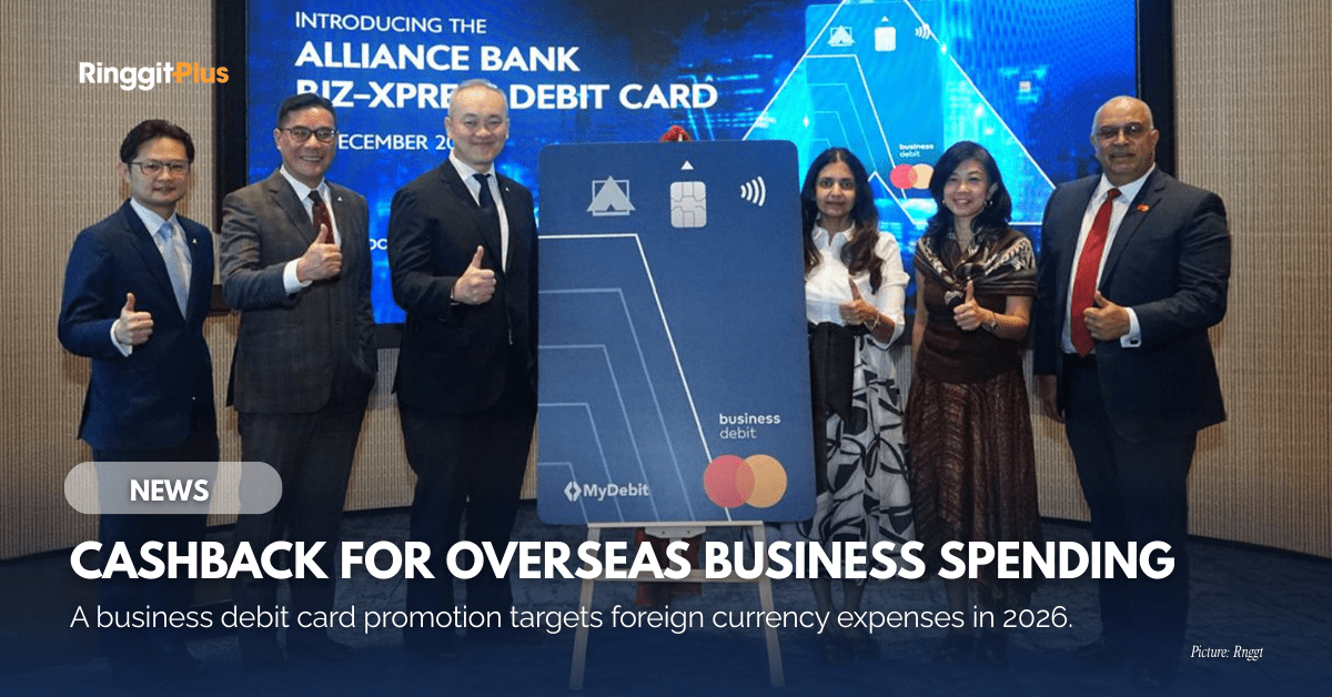 Alliance Bank Biz-Xpress Card Adds Cashback For Overseas Business Spending