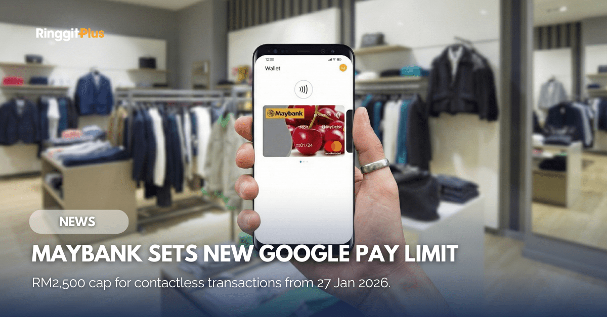 Maybank Sets RM2,500 Limit For Google Pay Transactions