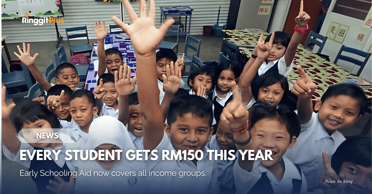 RM150 Early Schooling Aid Extended To All Students