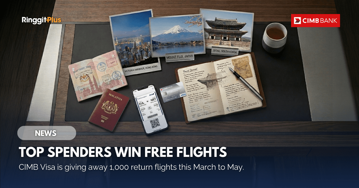 CIMB Visa Spend & Fly Campaign Offers 1,000 Return Flights To Top Spenders