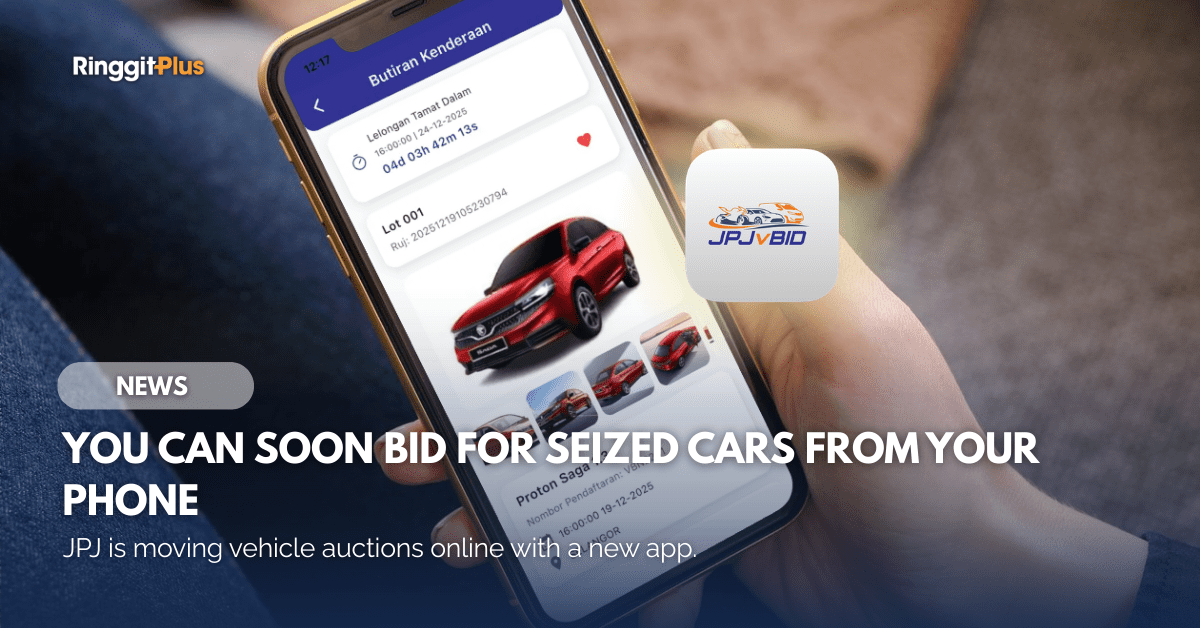 JPJ Launches App For Online Auctions Of Seized Vehicles