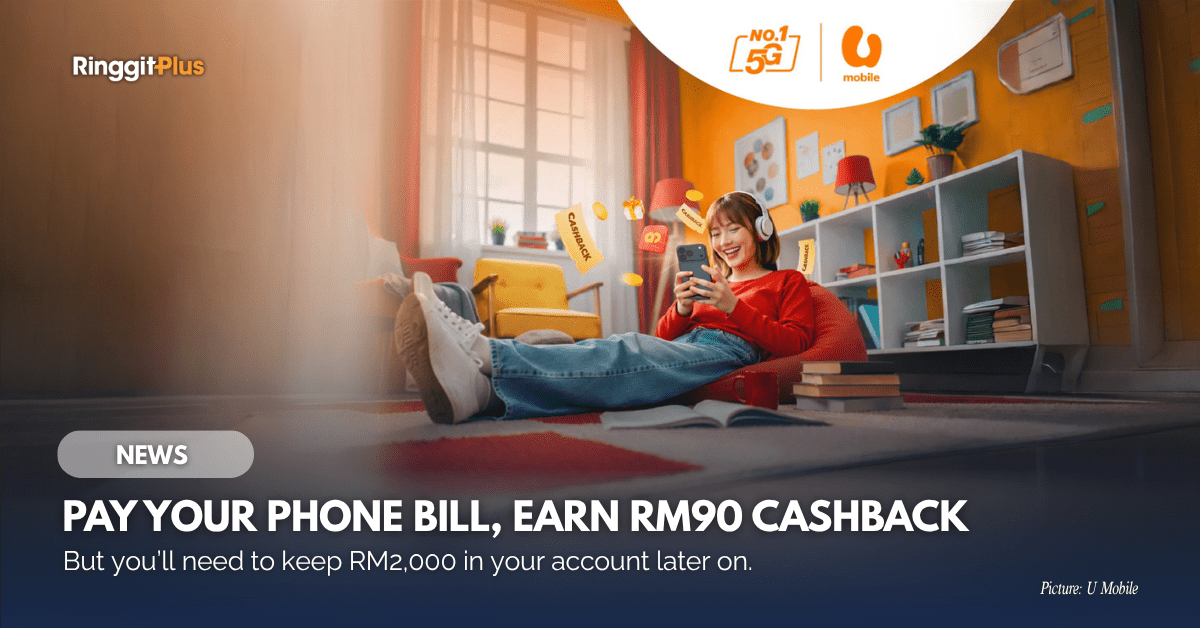 Pay Your U Mobile Bill And Earn Up To RM90 Cashback With AmBank