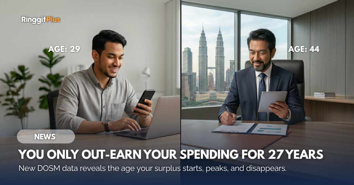 DOSM Reveals Surplus Earnings Age Range