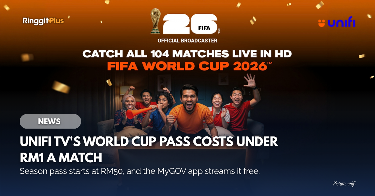 Unifi TV's World Cup Season Pass Costs Under RM1 Per Match