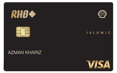 Kad Kredit-i RHB Shell Visa - Pulangan tunai petrol 12%