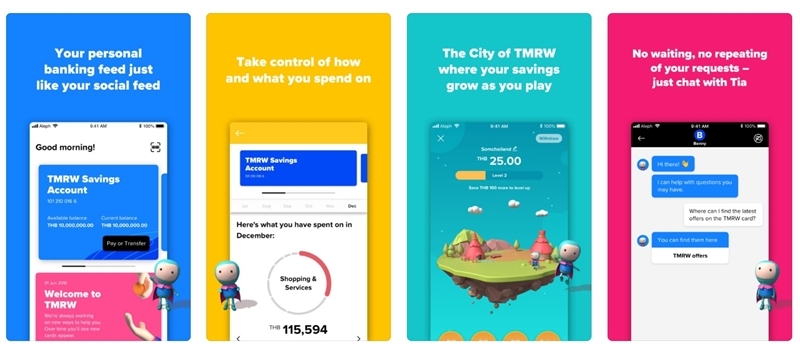 UOB Launches Digital Bank Named TMRW, Targets Millennials